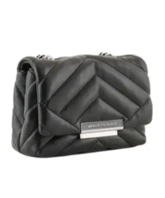 Armani Exchange Chevron-quilted Mini Bag