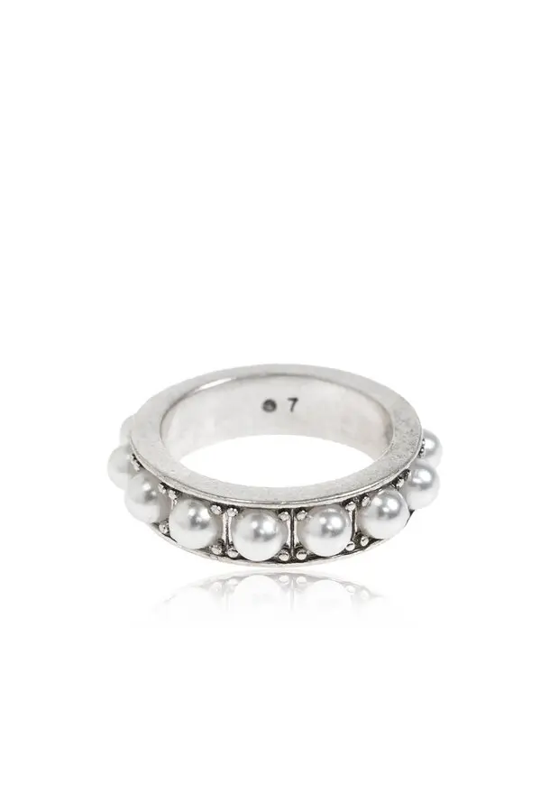 ALLSAINTS Double Pearl Ring
