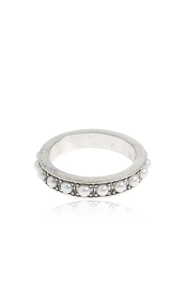ALLSAINTS Double Pearl Ring