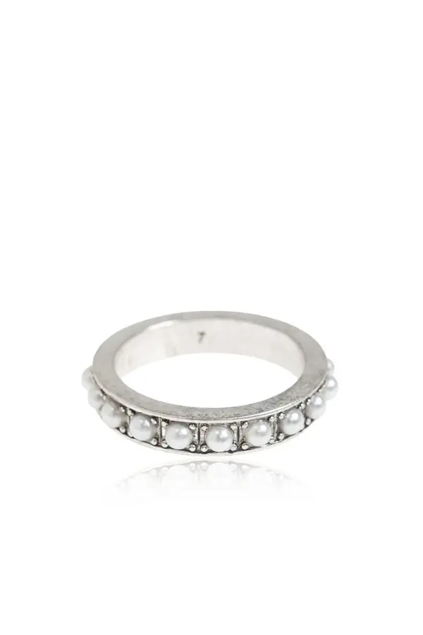 ALLSAINTS Double Pearl Ring