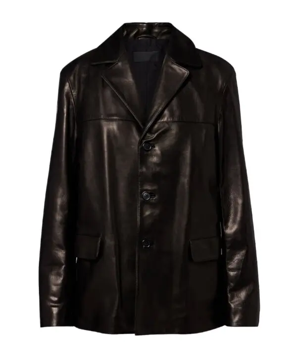 NILI LOTAN Tristan Leather Jacket
