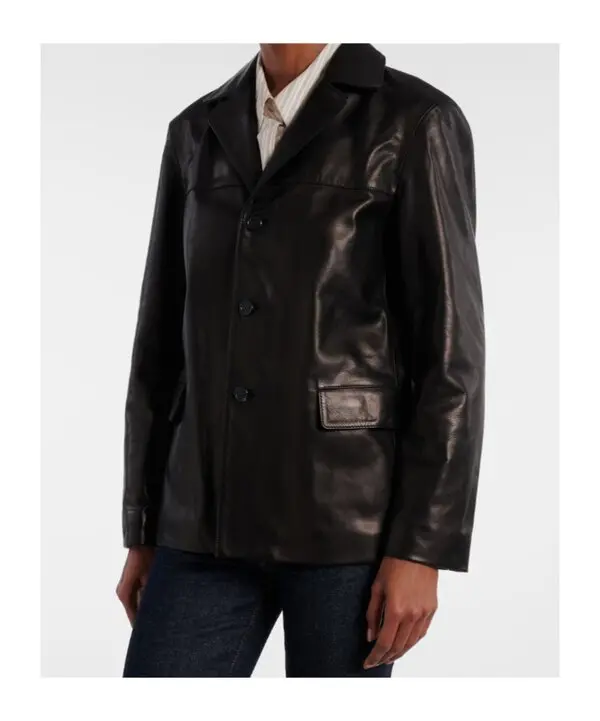 NILI LOTAN Tristan Leather Jacket