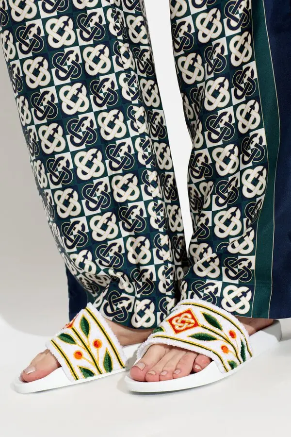Casablanca Round Toe Slippers
