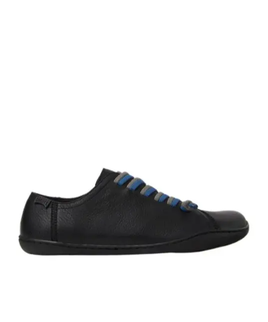 Camper Twins Leather And Recycled Pet Lace-up Sneakers - Black