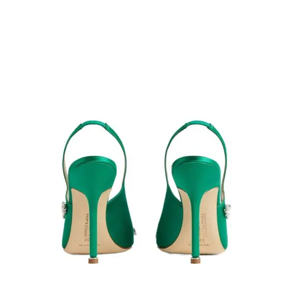 BALENCIAGA X MANOLO BLAHNIK Balenciaga Manolo Blahnik Slingback In Grass