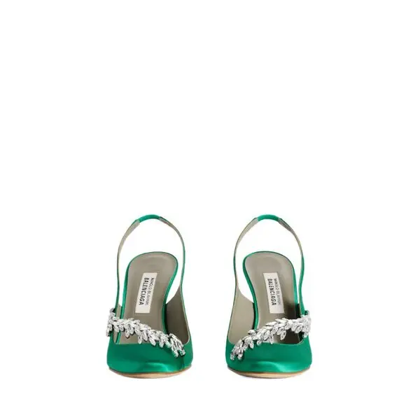 BALENCIAGA X MANOLO BLAHNIK Balenciaga Manolo Blahnik Slingback In Grass
