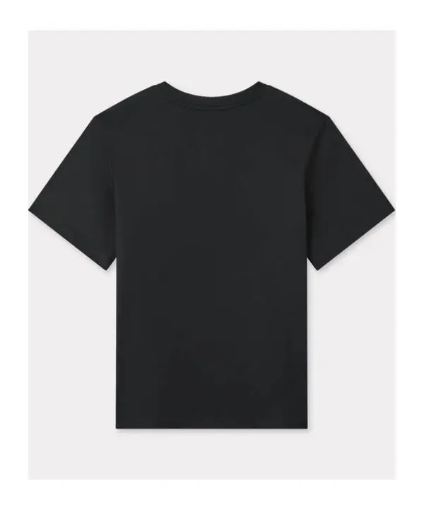 Kenzo Boke Flower Embroidered Crewneck T-shirt - Black