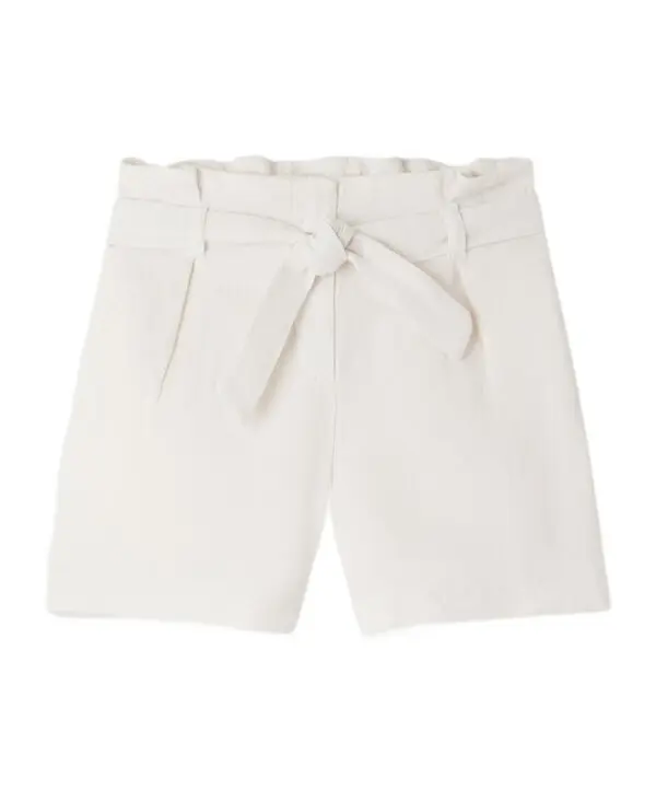 Bonpoint Cream Bermuda Shorts
