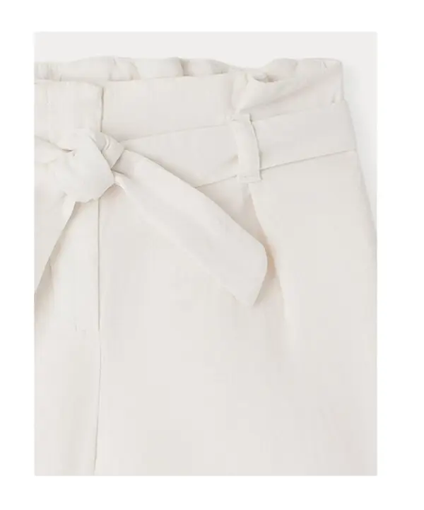 Bonpoint Cream Bermuda Shorts