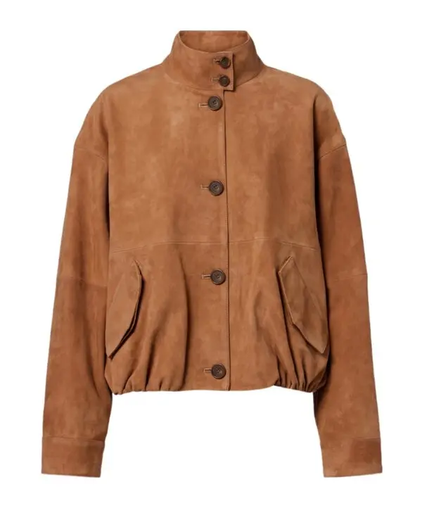 Simkhai Marley Suede Jacket - Brown