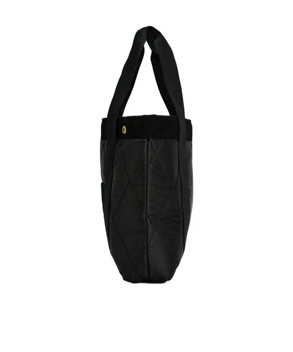 Barbour Healy Logo Embroidered Top Handle Bag