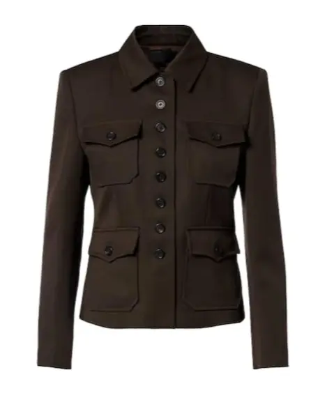 NILI LOTAN Jamison Virgin Wool Jacket