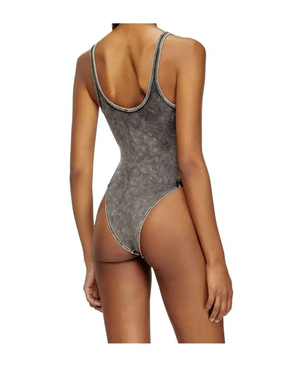 DIESEL® Phoebe-dnm Scoop Neck Bodysuit
