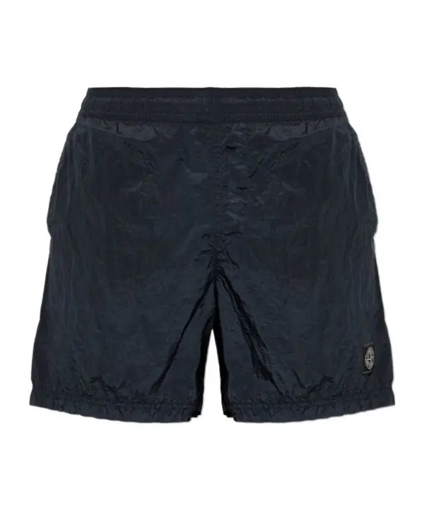 Stone Island Elastic Waist Shorts