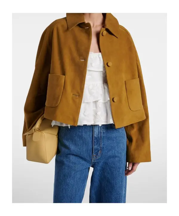 Dorothee Schumacher Button Leather Jacket