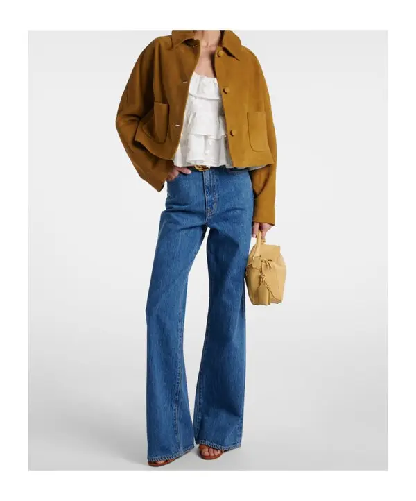 Dorothee Schumacher Button Leather Jacket