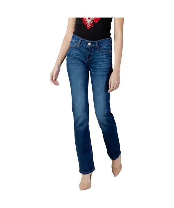 Guess Logo Patch Jeans - Blue