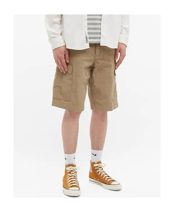 Carhartt Work In Progress Logo-patch Knee-length Cargo Shorts