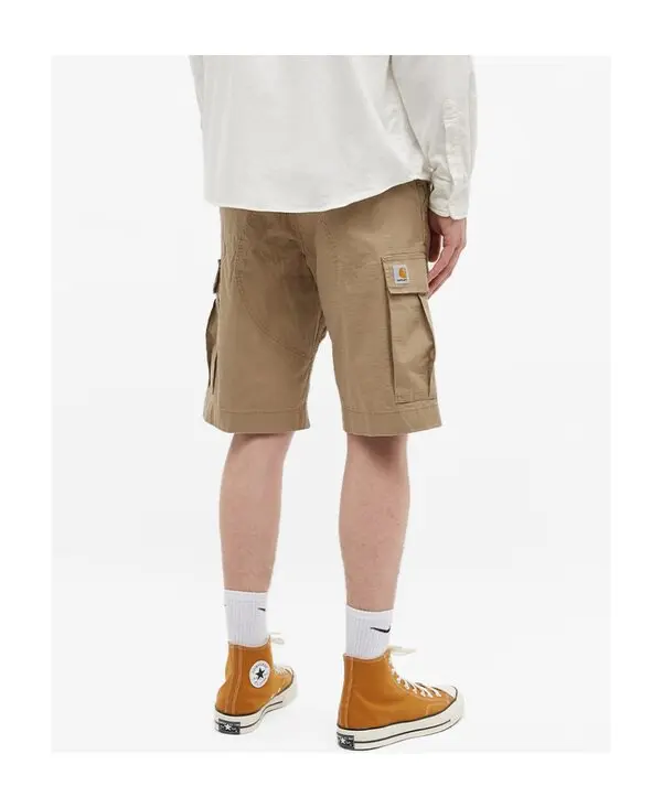 Carhartt Work In Progress Logo-patch Knee-length Cargo Shorts
