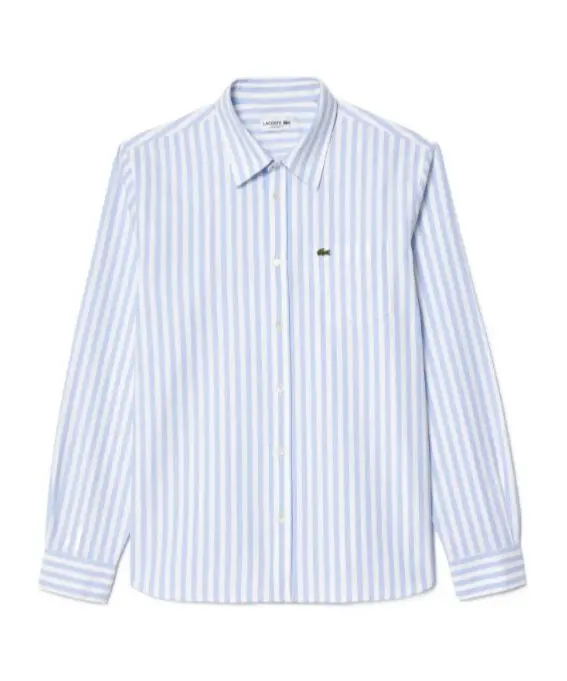 Lacoste Striped Regular Fit Oxford Shirt