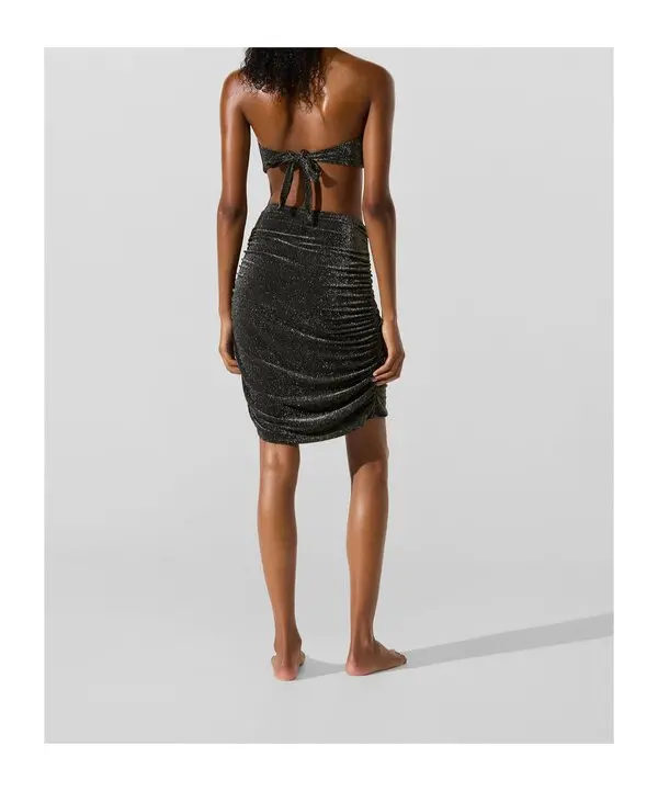 Karl Lagerfeld Metallic Skirt