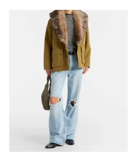 NILI LOTAN Ronay Shearling-trimmed Cotton Parka