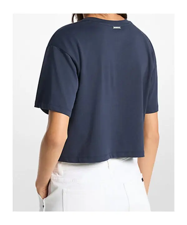 Michael Kors Logo Embossed T-shirt