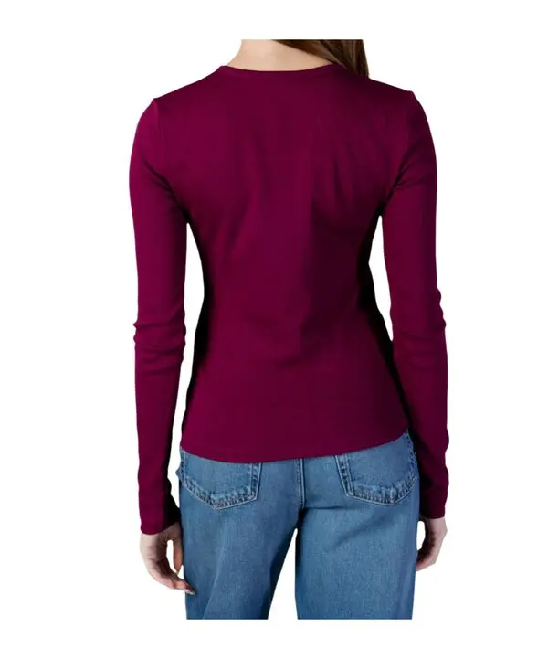 Calvin Klein Long-sleeved Button-up T-shirt
