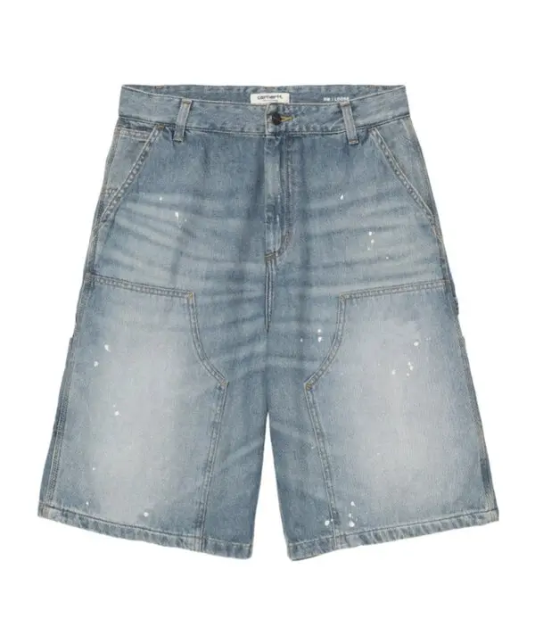 Carhartt Work In Progress Nixon Double Knee Short - Blue