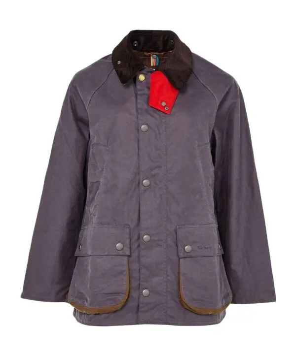 Barbour X Paul Smith Wax Jacket - Purple
