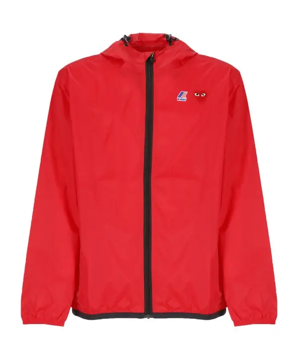 Play Comme Des Garcon Long-sleeved Hooded Jacket