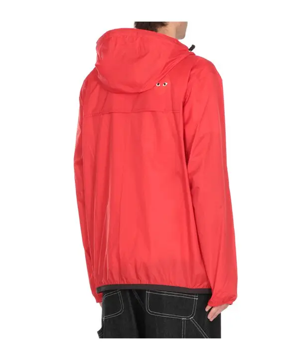 Play Comme Des Garcon Long-sleeved Hooded Jacket