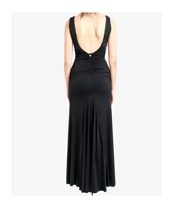 ANIYE BY V-neck Sleeveless Dress