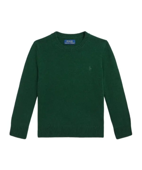 Polo Ralph Lauren Embroidered Pony Crewneck Sweater - Green