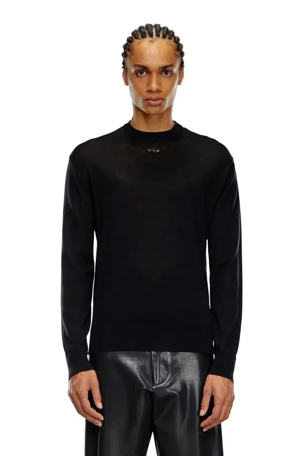 DIESEL® K-garth Oval D Logo Knitted Jumper