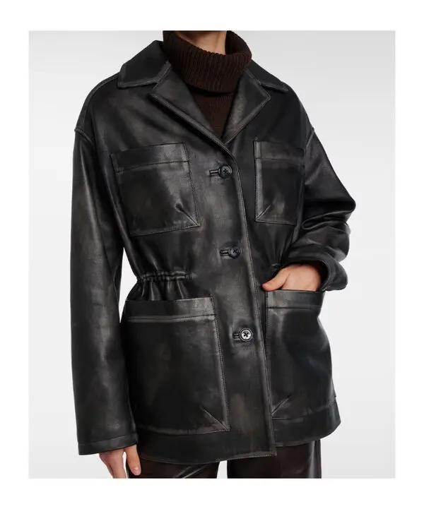Dorothee Schumacher Sleek Statement Leather Jacket