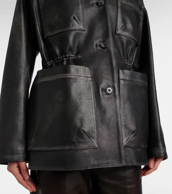 Dorothee Schumacher Sleek Statement Leather Jacket