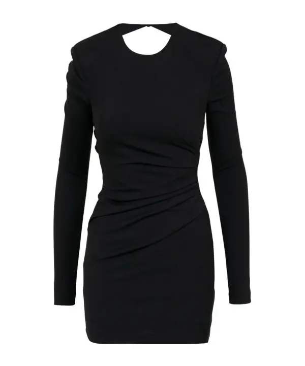 ANIYE BY Round Neck Long Sleeve Dress