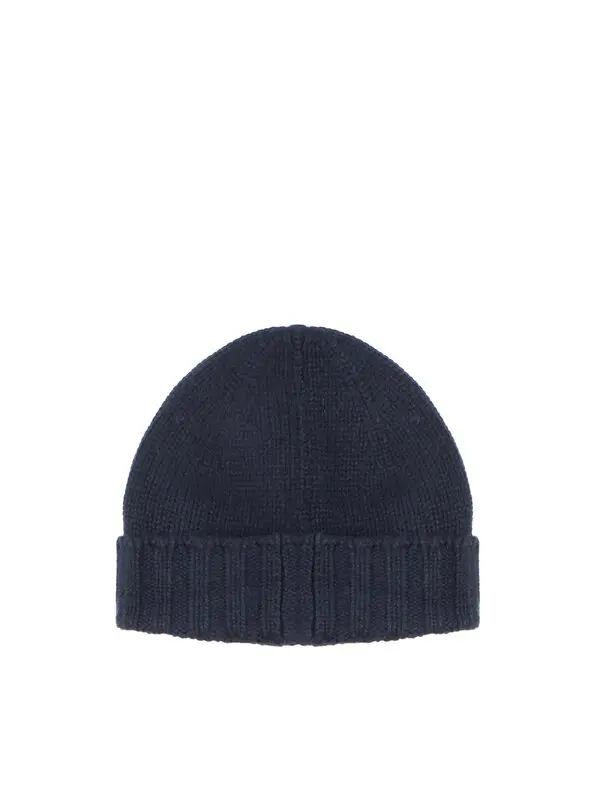 GIULIANO GALIANO Ribbed Cuff Beanie Hat