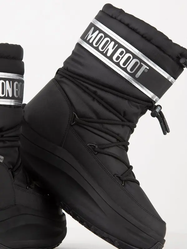 Moon Boot Drawstring Platform Snow Boots