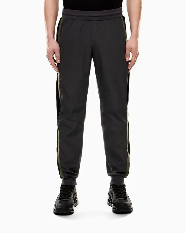 EA7 Side-stripe Track Pants