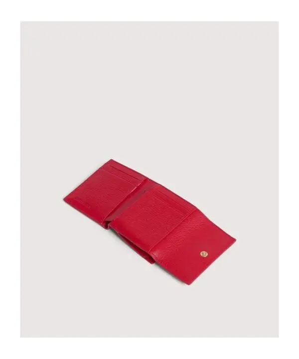 COCCINELLE Logo Lettering Tri-fold Wallet