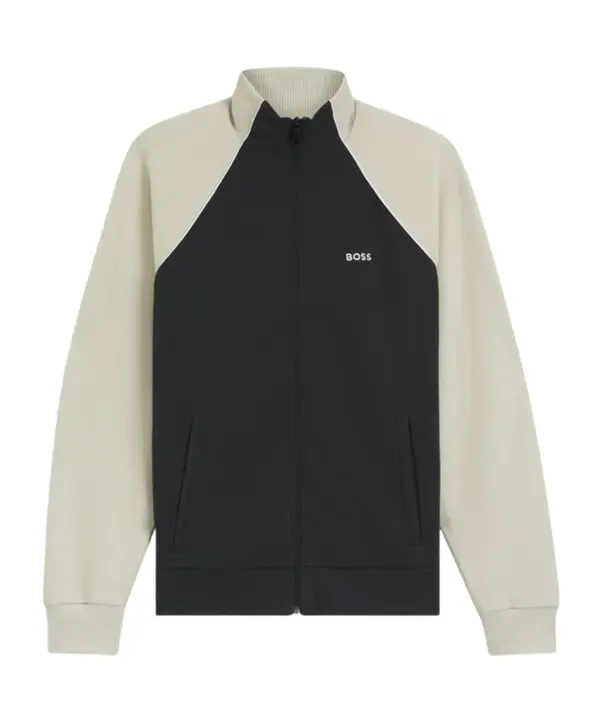 Hugo Boss Contrasting Trim Sweatshirt - Black