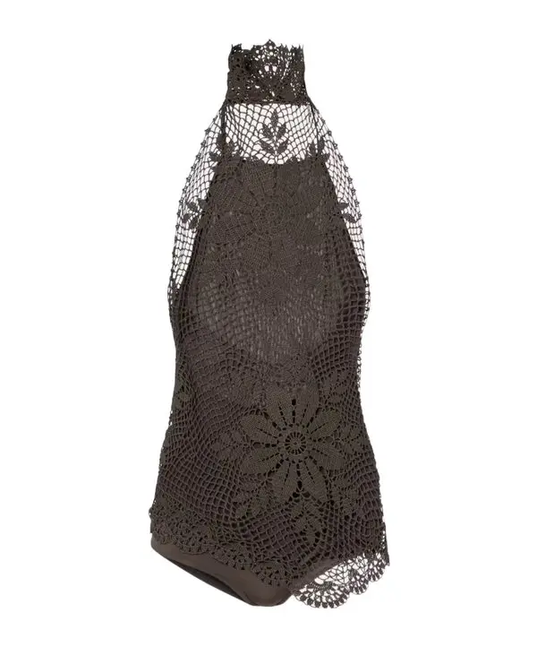 Magda Butrym Crochet Cotton Top