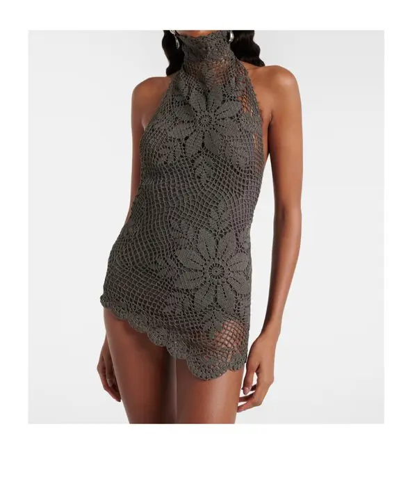 Magda Butrym Crochet Cotton Top