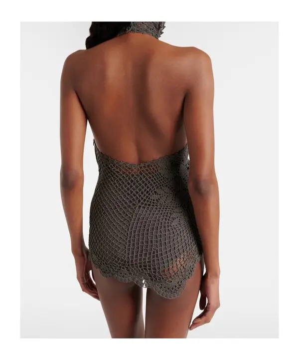 Magda Butrym Crochet Cotton Top