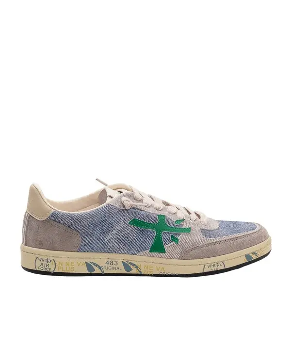 Premiata Lace-up Low-top Casual Shoes - Nude