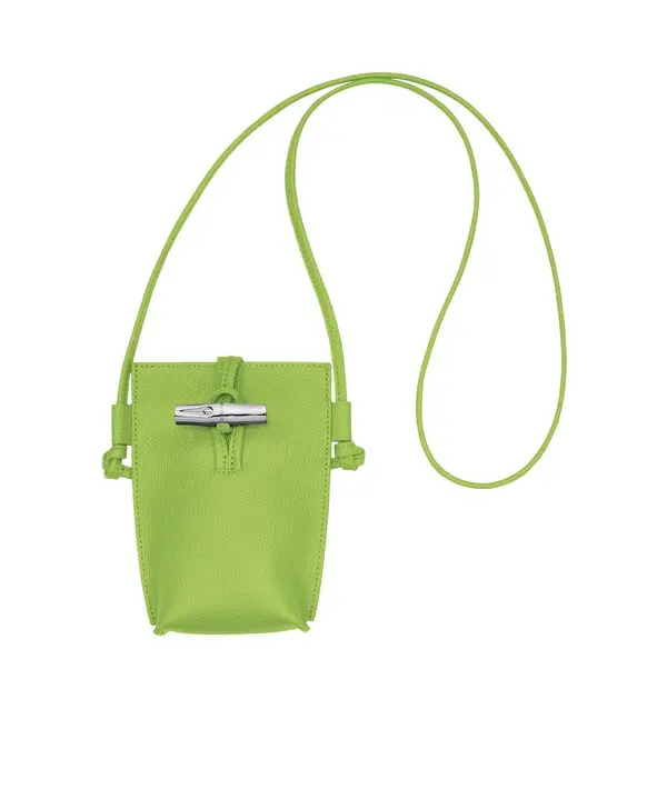 Longchamp Le Roseau Phone Case - Green Light