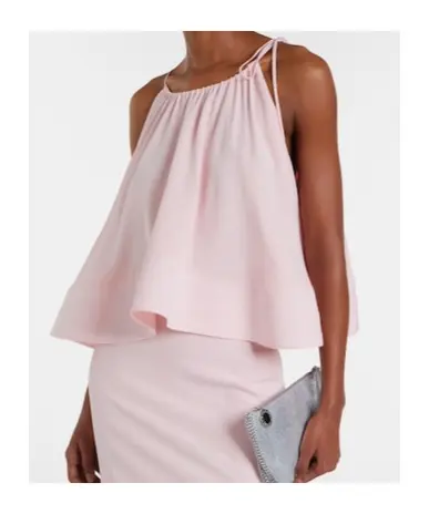 Stella McCartney Silk Crop Top