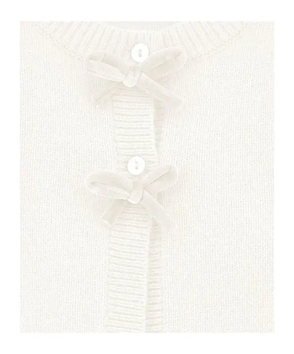 Monnalisa Long-sleeved Knitted Cardigan